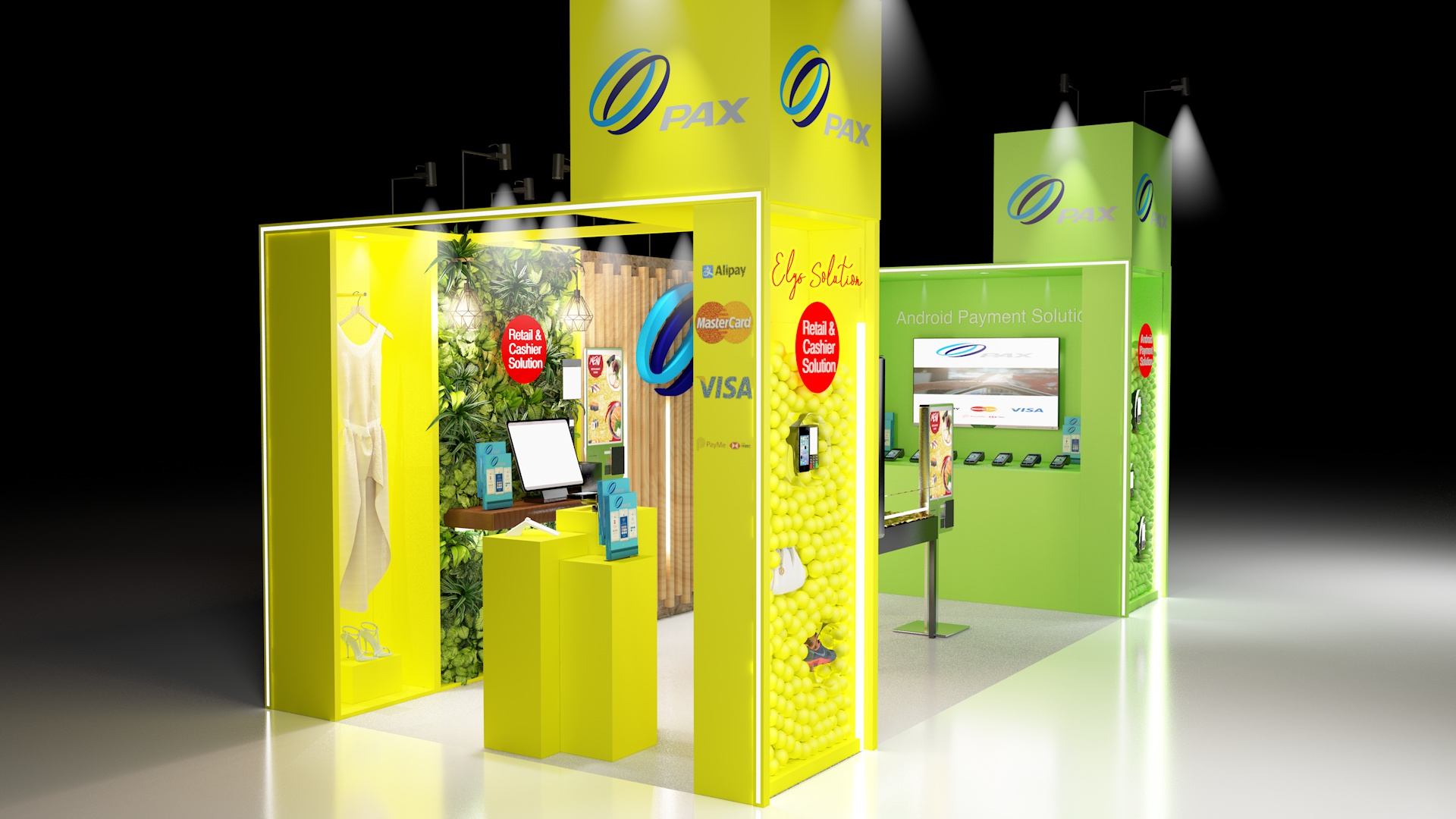 3M x 6M Booth Design – Chris Pang